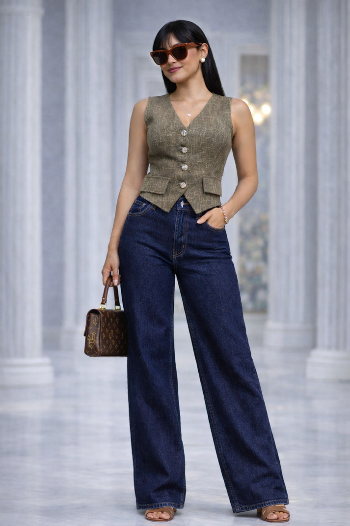 Modern Tailored Vest – vistellaboutique